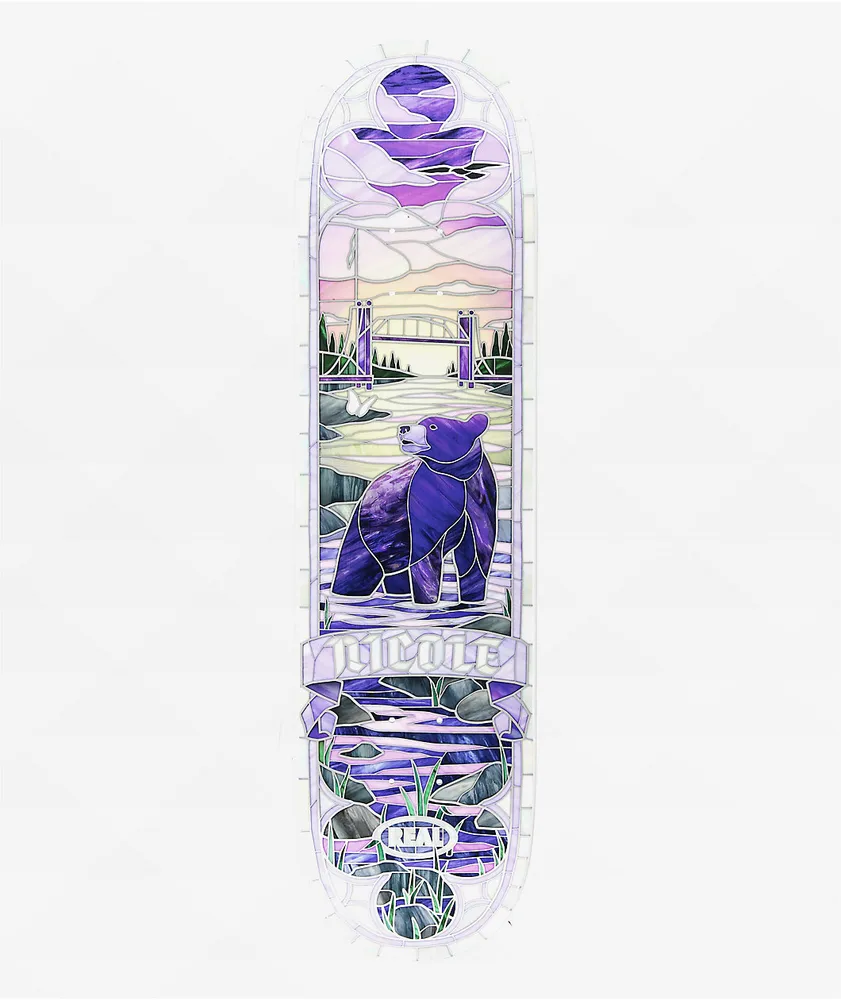 Real Nicole Cathedral 8.25" Skateboard Deck | Hamilton Place