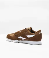 Reebok Classic Nylon Retro Brown Shoes | Hamilton Place