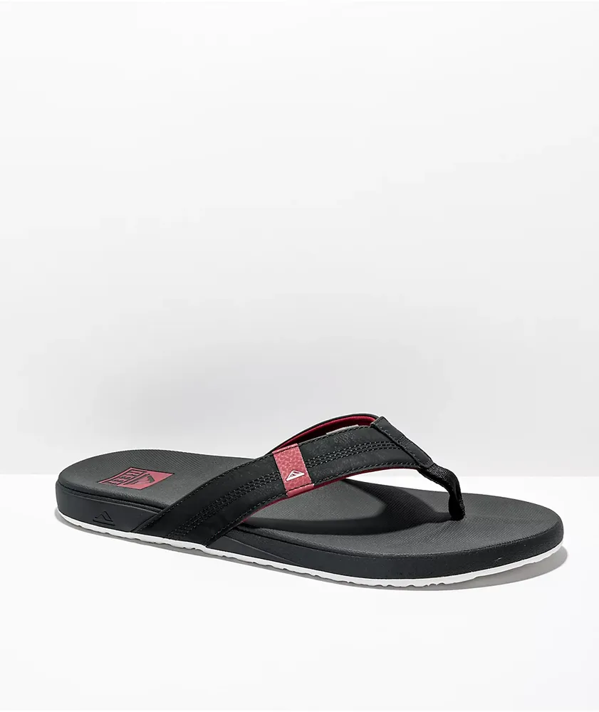 Reef Cushion Phantom Red & Raven Sandals | Hamilton Place
