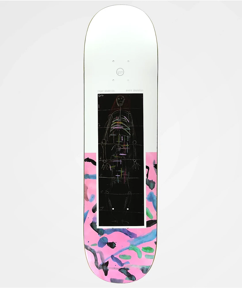 Roger Eves Skeleton 8.25" Skateboard Deck | Hamilton Place