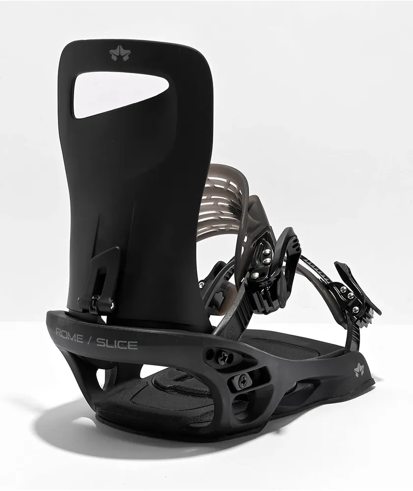 Rome Slice Black Snowboard Bindings 2023 | Hamilton Place