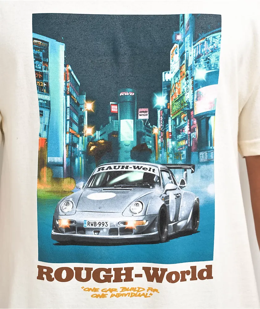 Rough World City Lights Natural T-Shirt | Mall of America®