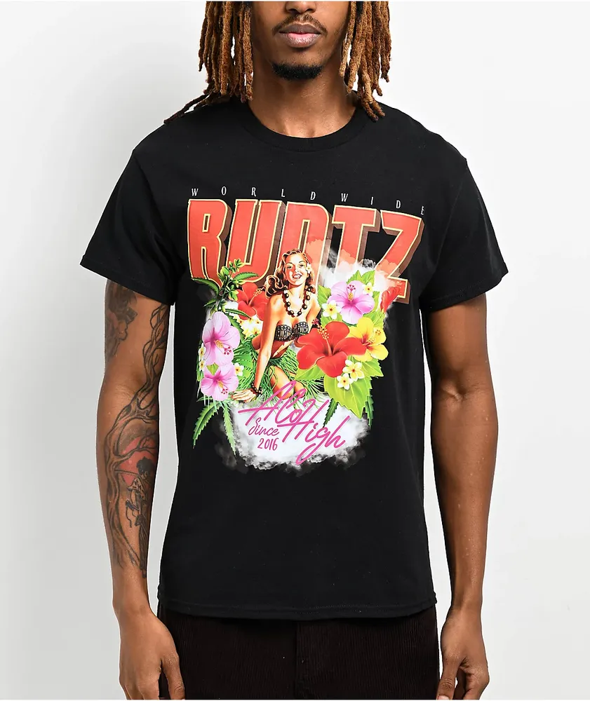 Runtz Alohigh Black T-Shirt | Hamilton Place