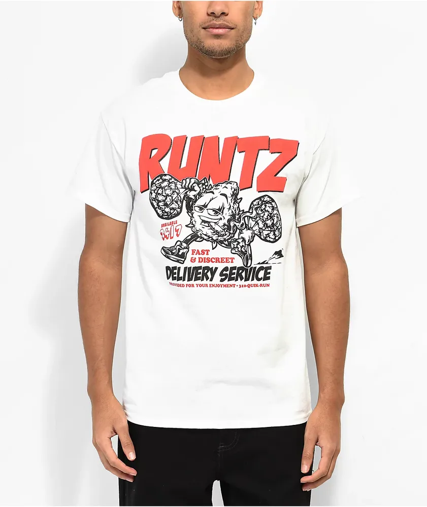Runtz Delivery White T-Shirt | Hamilton Place