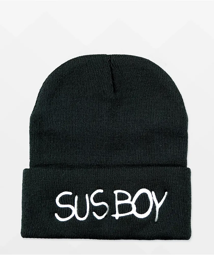 SUS BOY BLACK BEANIE | Hamilton Place