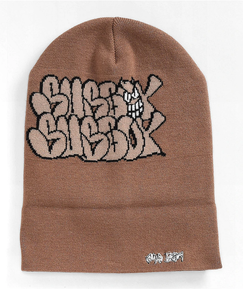 SUS BOY Graffiti Bubble Brown Beanie | Mall of America®