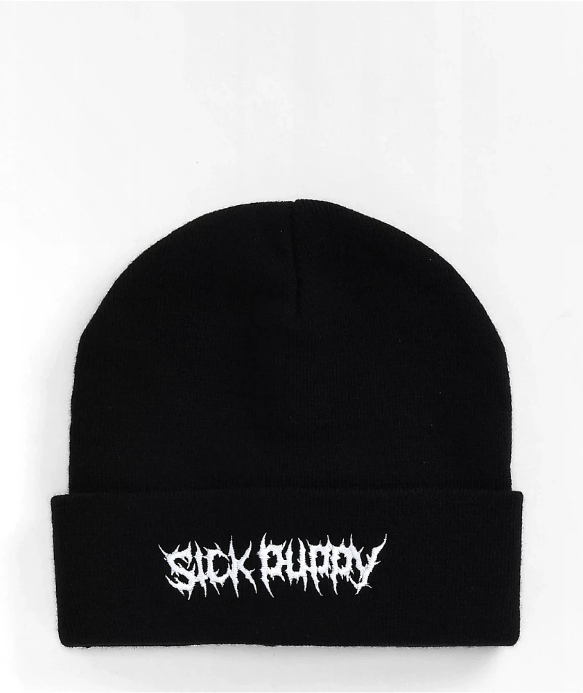 SUS BOY Sick Puppy Black Beanie | Hamilton Place
