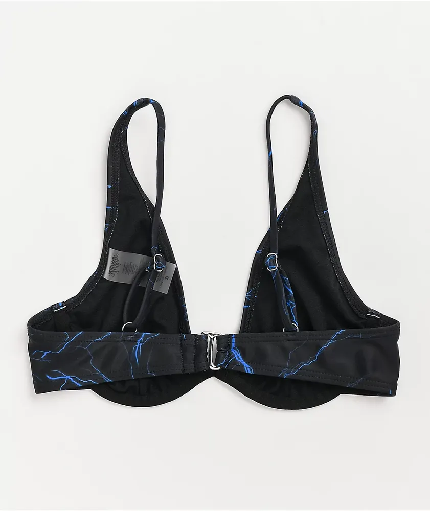 SWIXXZ Blue Thunder Underwire Triangle Bikini Top at Mall of America® in Bloomington, MN