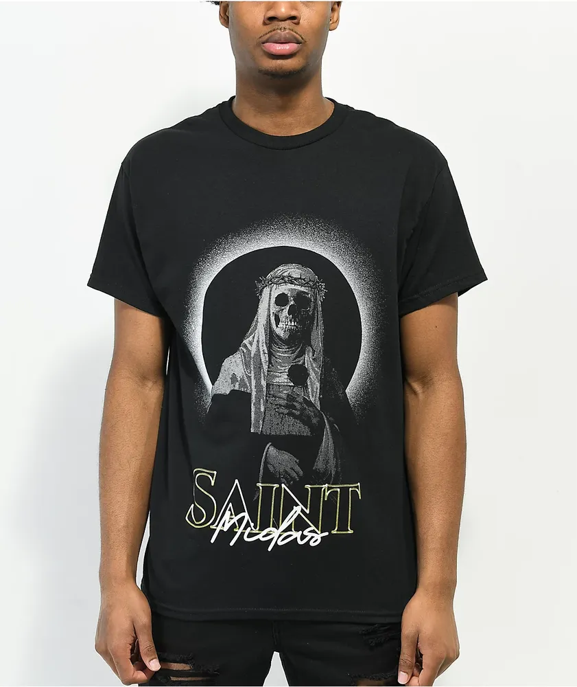 Saint Midas Dead Saint Black T-Shirt | Hamilton Place