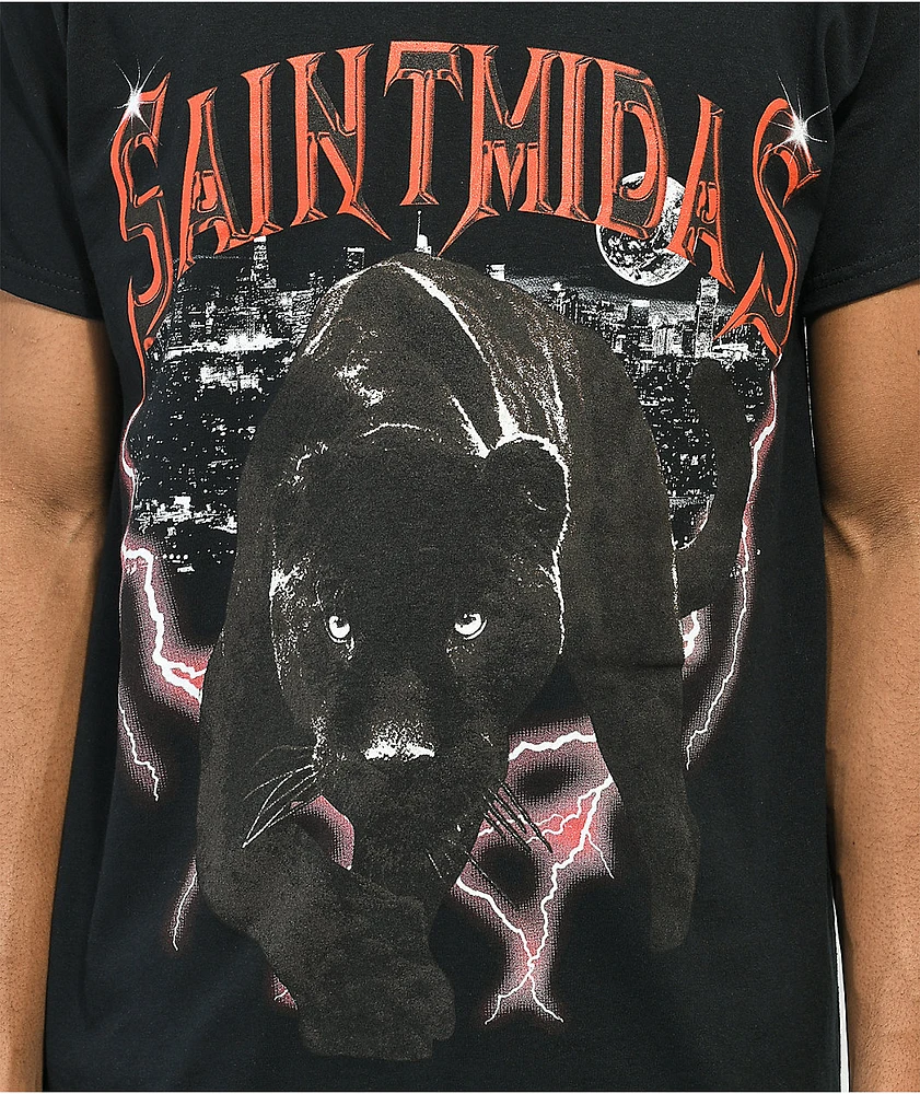 Saint Midas Panther Black T-Shirt | Mall of America®
