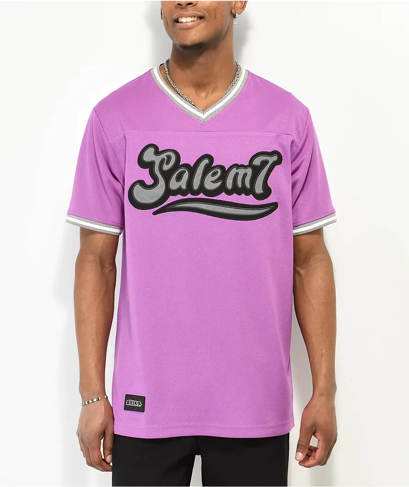Salem7 Purple Baseball Jersey | Hamilton Place