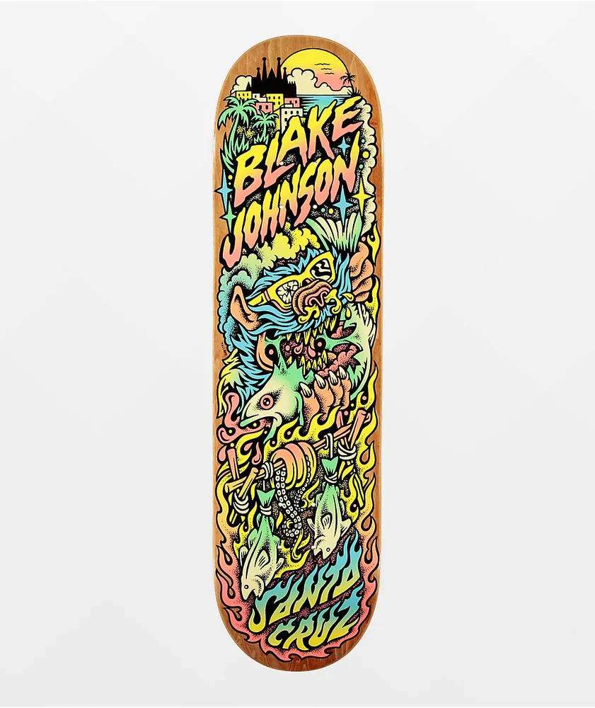 Santa Cruz Johnson Danger 8.38" Skateboard Deck | Hamilton Place