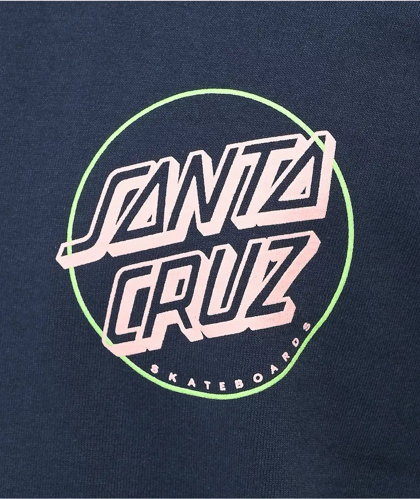 Santa Cruz Slasher Flip Navy Long Sleeve T-Shirt | Mall of America®