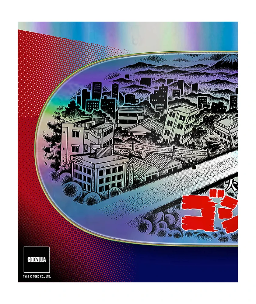 Santa Cruz x Godzilla O'Brien Reaper 8.25" Skateboard Deck | Mall of ...