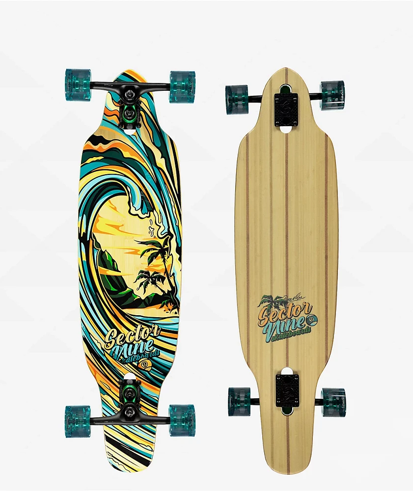 Sector 9 Striker Canopy 36.5" Drop Through Longboard Complete | Mall of ...