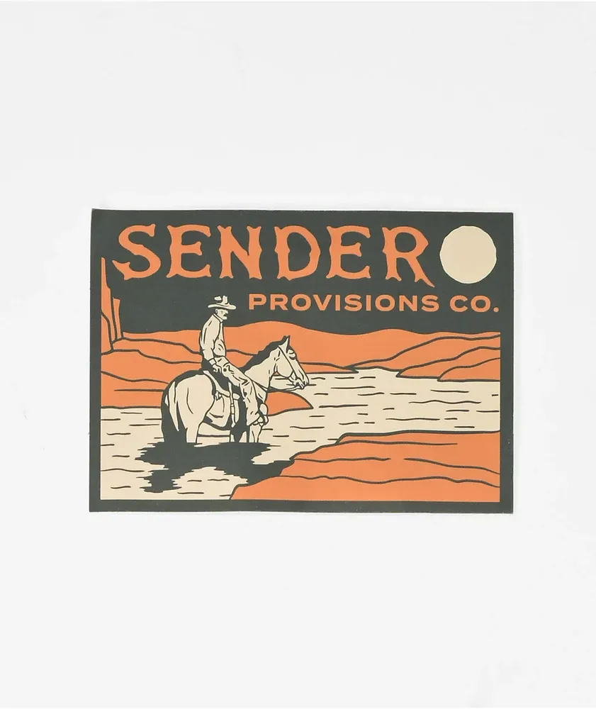 Sendero Lone Rider Sticker | Arden Fair
