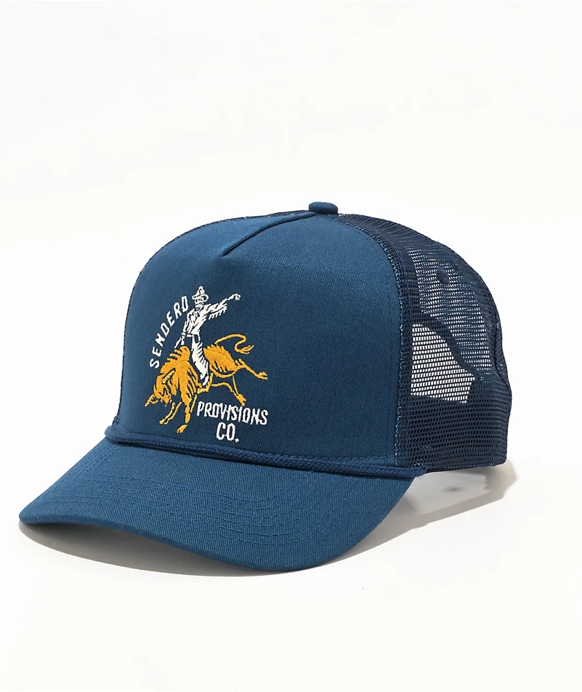 Sendero Ride Or Die Blue Trucker Hat | Hamilton Place
