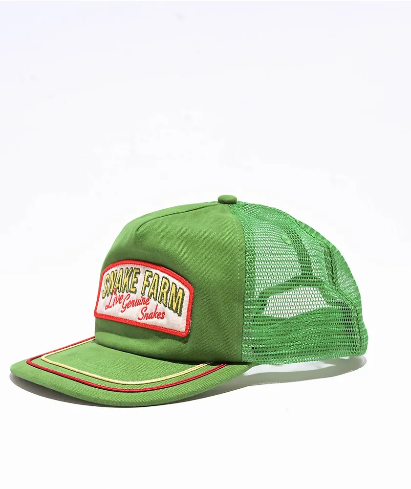 Sendero Snake Farm Green Trucker Hat | Hamilton Place