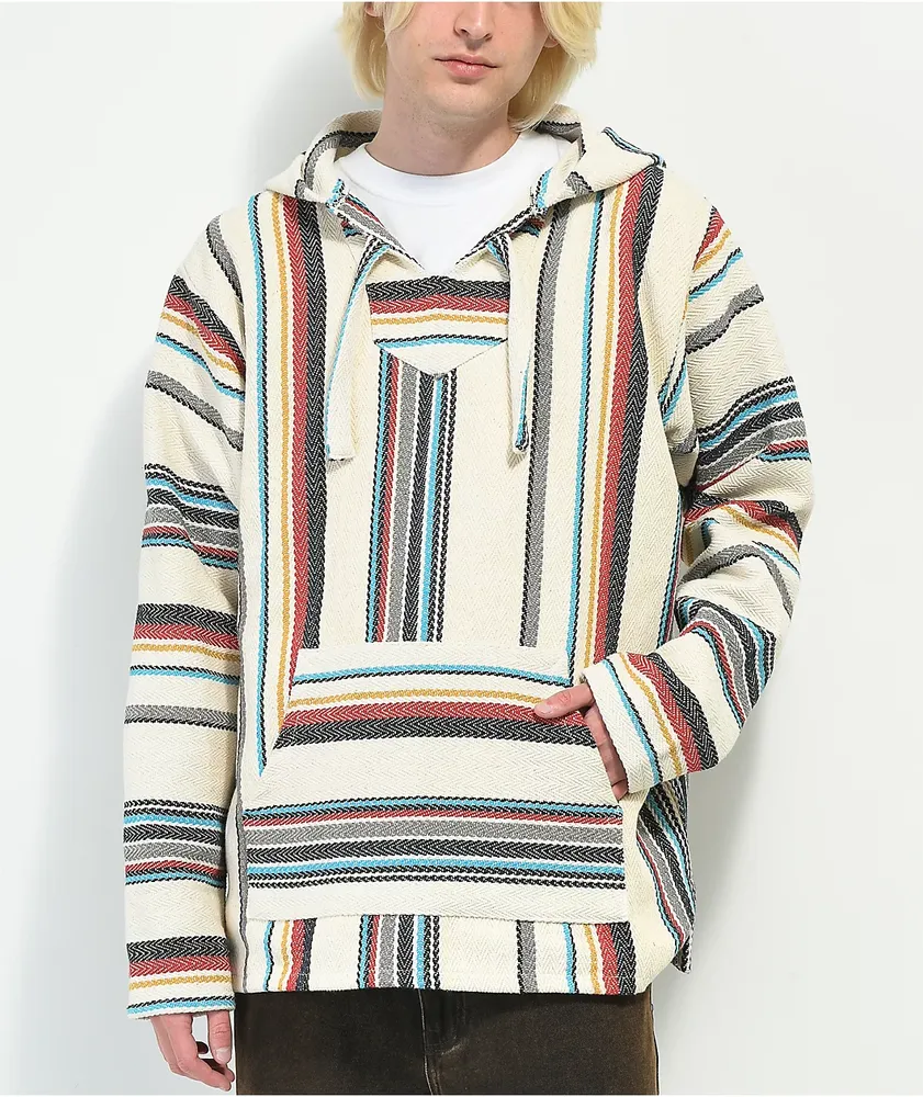 Senor Lopez Chimi Red & Tan Baja Hoodie | Hamilton Place
