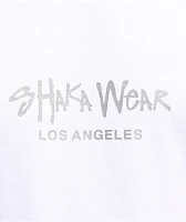 Shaka Wear Max Heavy 3M Logo White T-Shirt | Hamilton Place