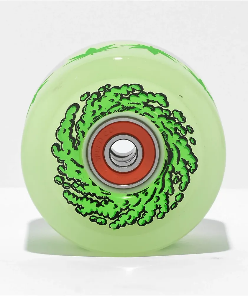 Slime Balls Light Ups 60mm 78a OG Green Cruiser Wheels | The Pen Centre