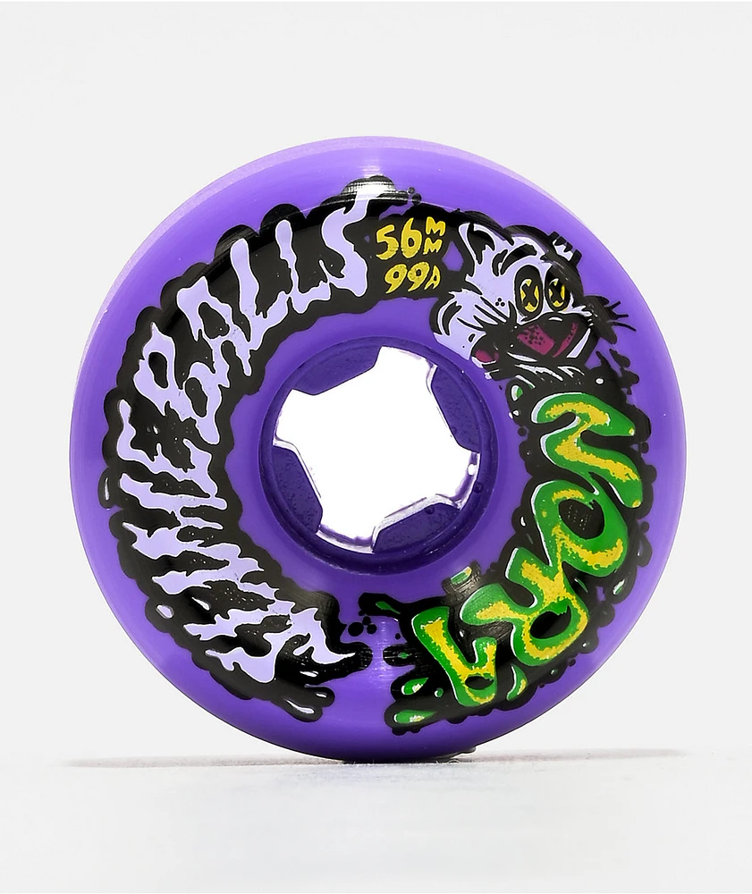 Slime Balls Nora Guest Vomit 56mm 99a Purple Skateboard Wheels ...