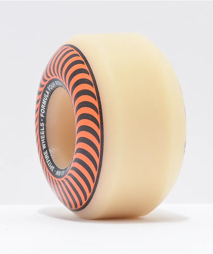 Spitfire Formula Four Classic 53mm 99a Orange Skateboard Wheels | Mall ...