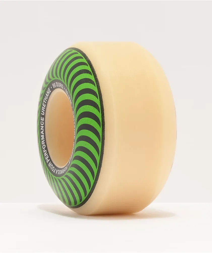 Spitfire Formula Four Classics 52mm 99a Green & Natural Skateboard ...