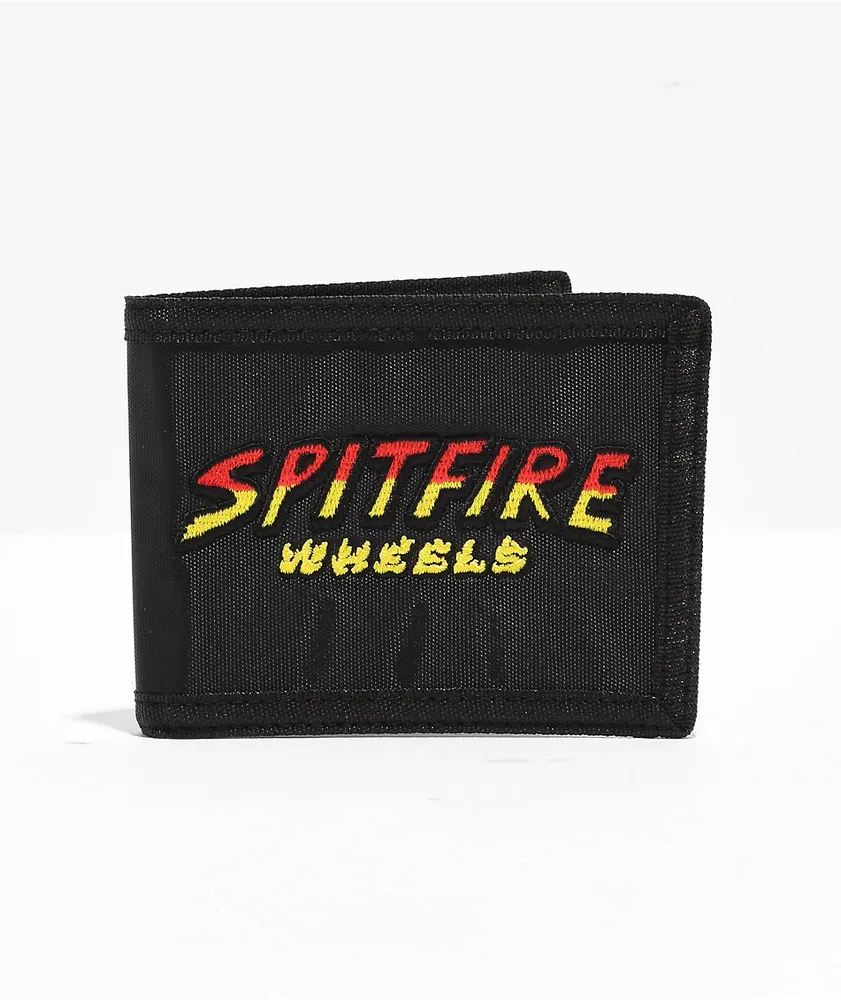 Spitfire Hell Hounds Script Black Bifold Wallet | Hamilton Place