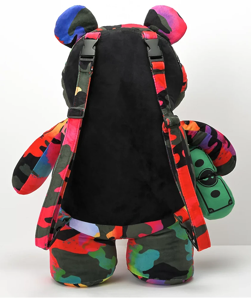 Sprayground Camoburst Red Bear Backpack | Mall of America®
