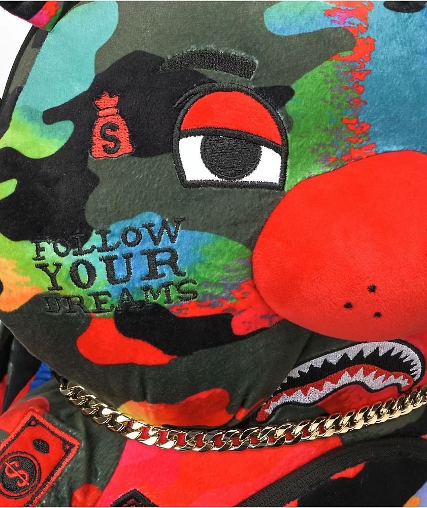 Sprayground Camoburst Red Bear Backpack | Mall of America®