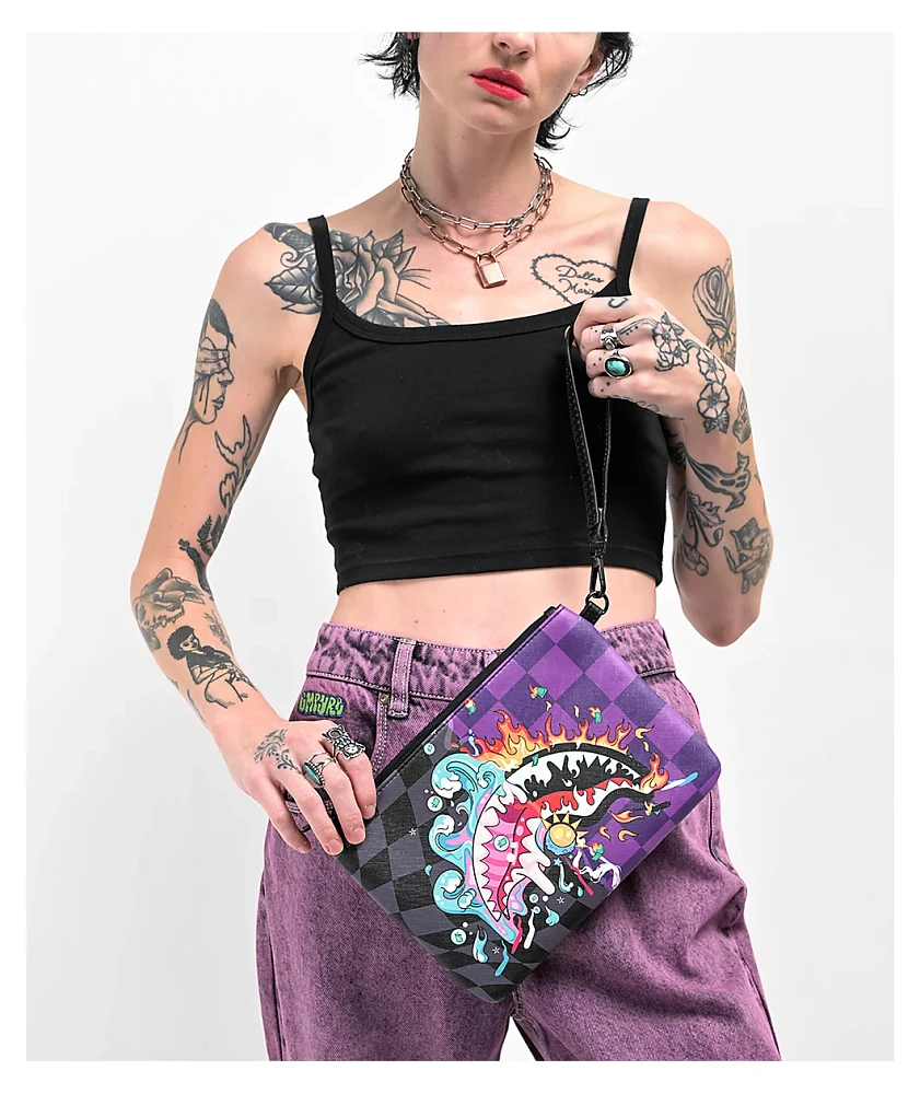 Sprayground Crazy Eyes Clutch Bag | Mall of America®