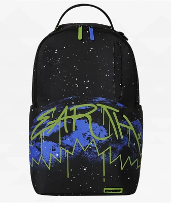 Sprayground Logo Core Black Backpack | Hamilton Place