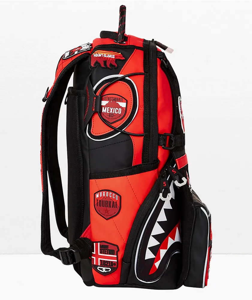 Sprayground Expedition Red & Black Backpack | Mall of America®
