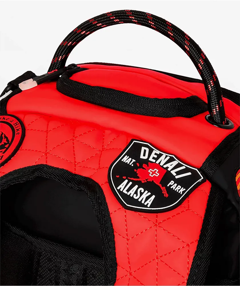 Sprayground Expedition Red & Black Backpack | Mall of America®