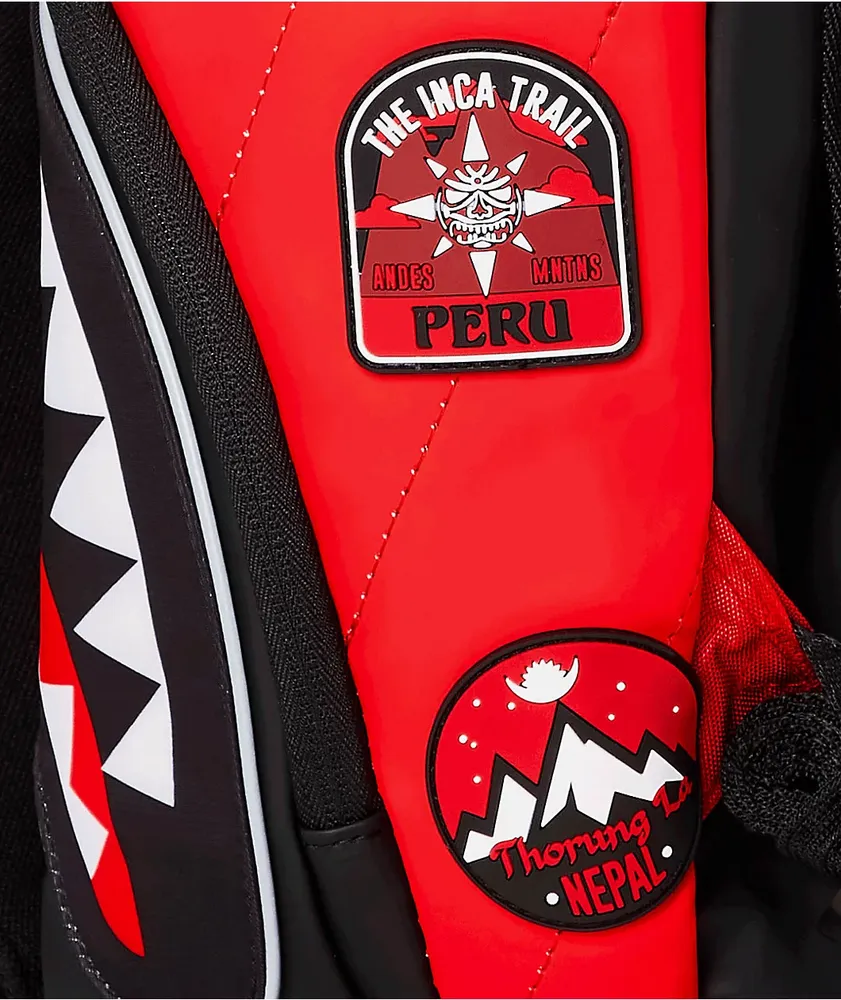 Sprayground Expedition Red & Black Backpack | Mall of America®