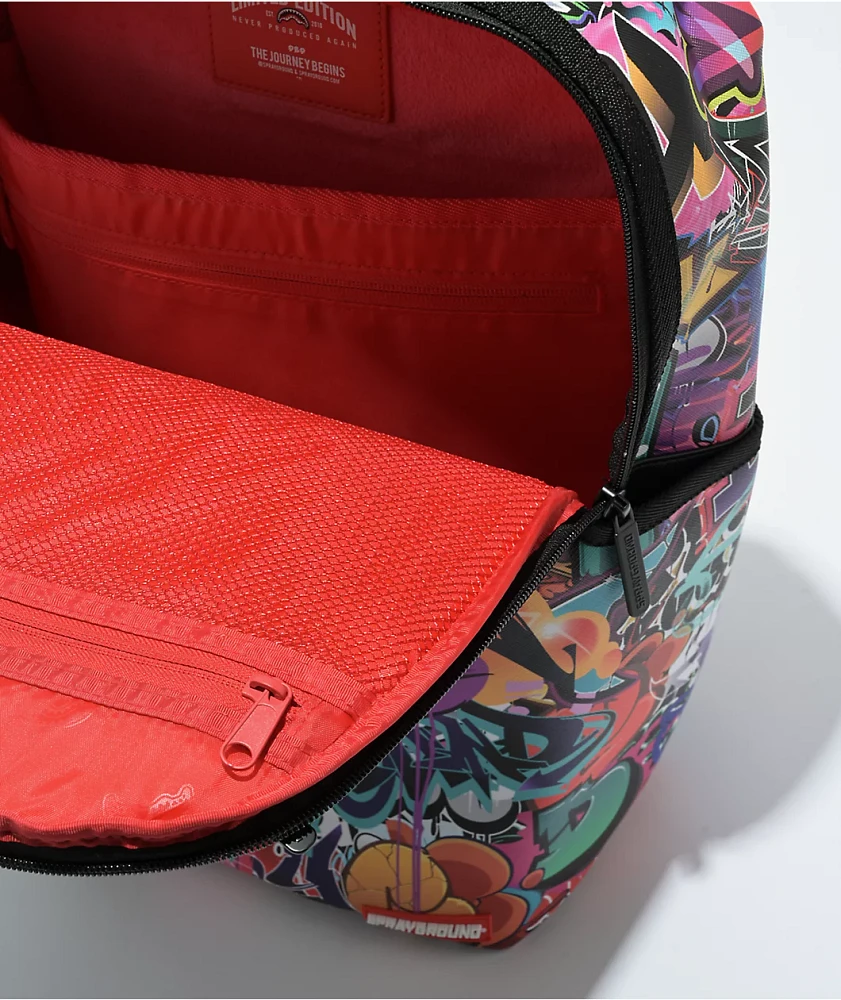 Sprayground Half Graffiti Black Backpack at Mall of America® in ...