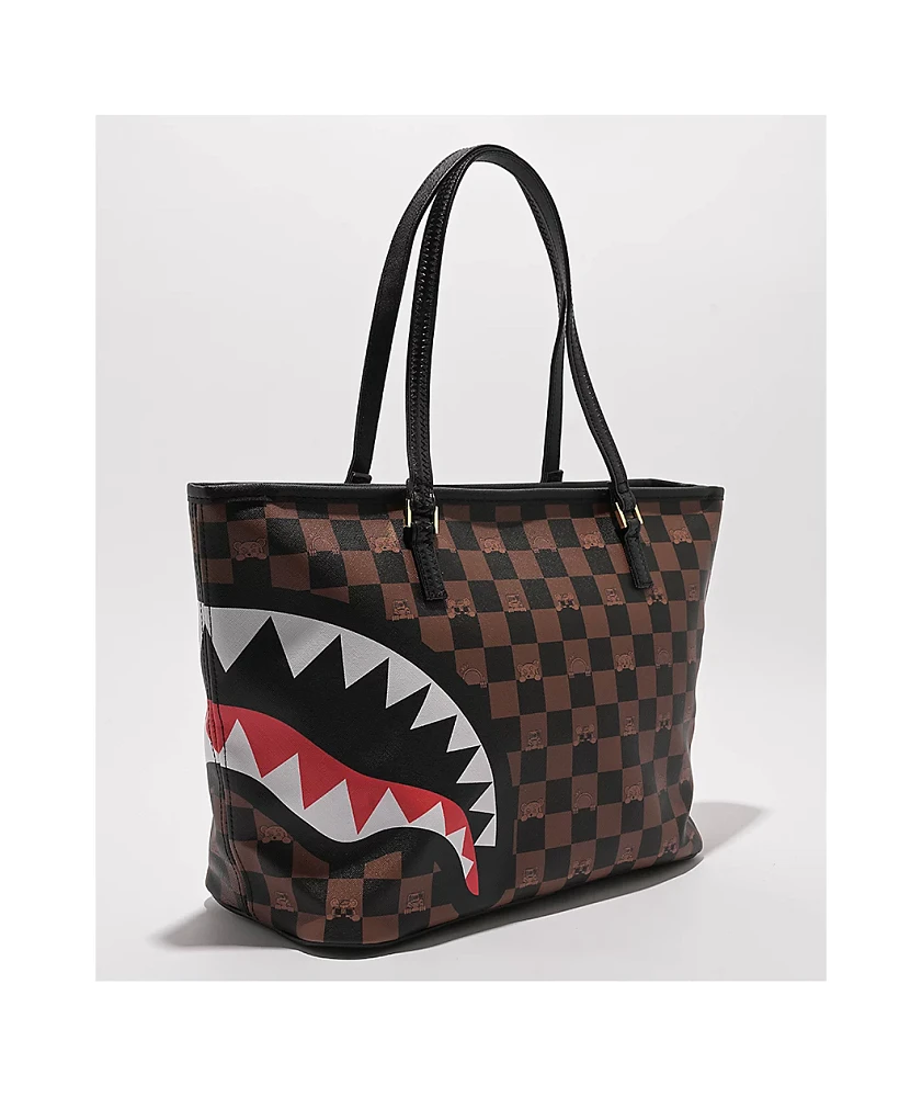 Sprayground Peeking Checker Tote Bag | Mall of America®