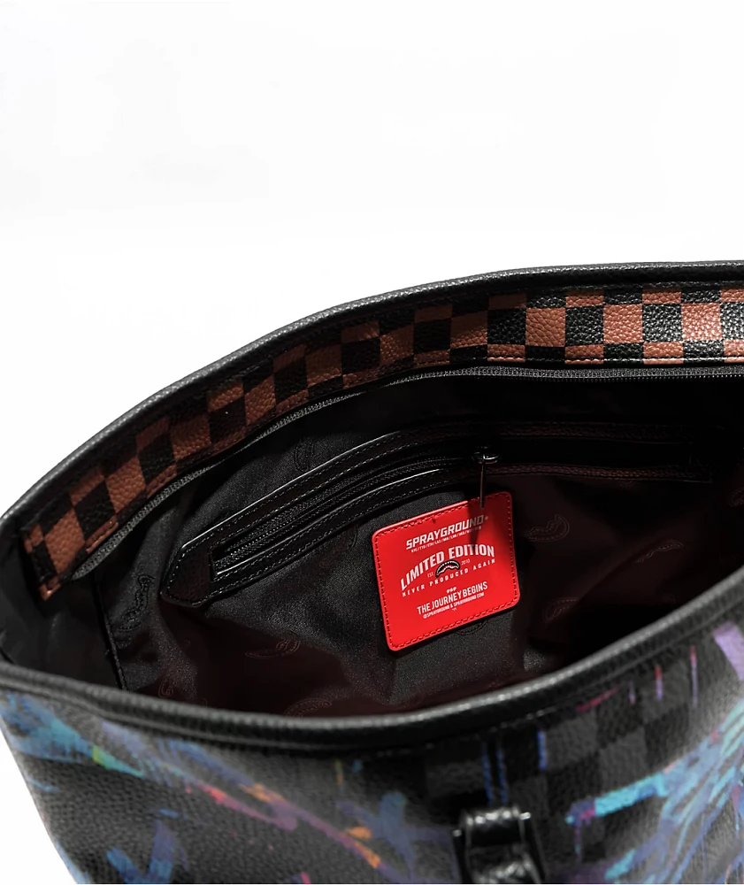 Sprayground Sharks In Stickers Tote Bag | Mall of America®