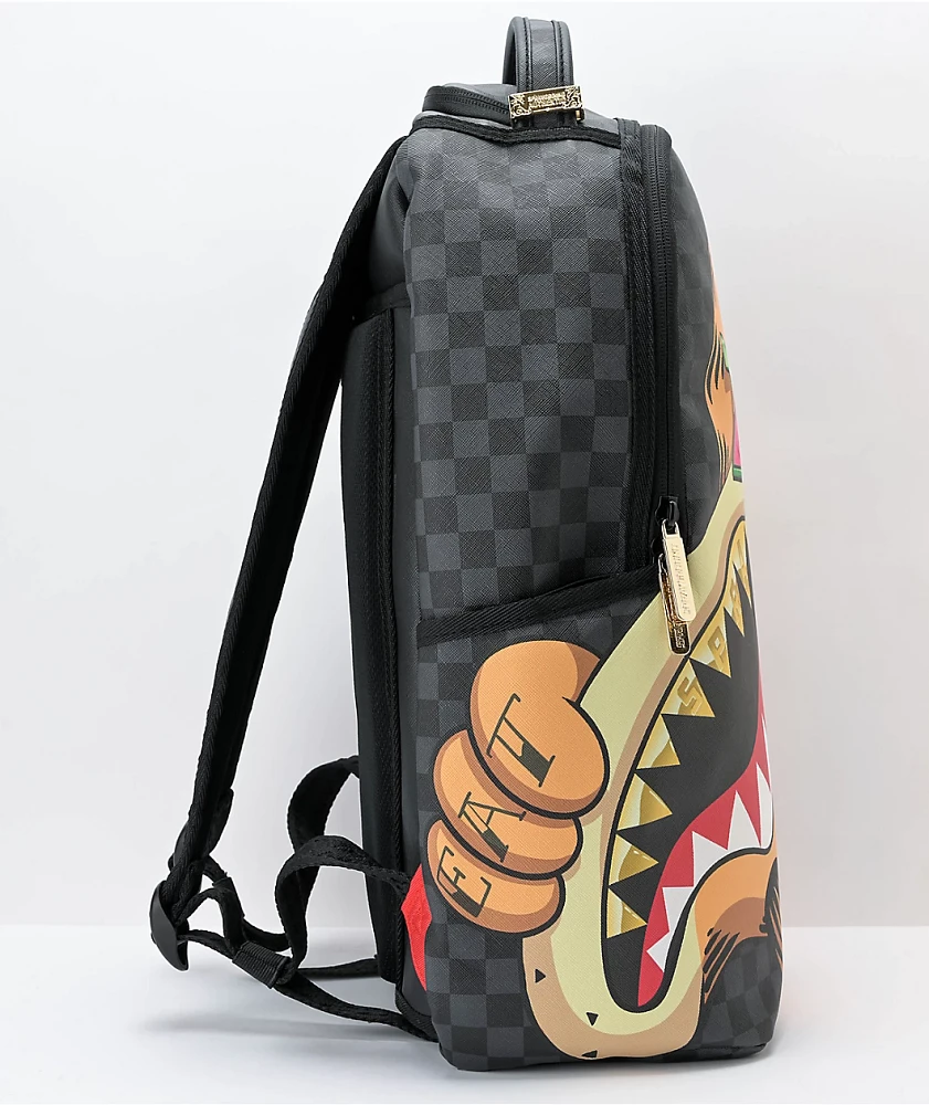Sprayground x Garfield Mouth Black Checkered Backpack | Mall of America®