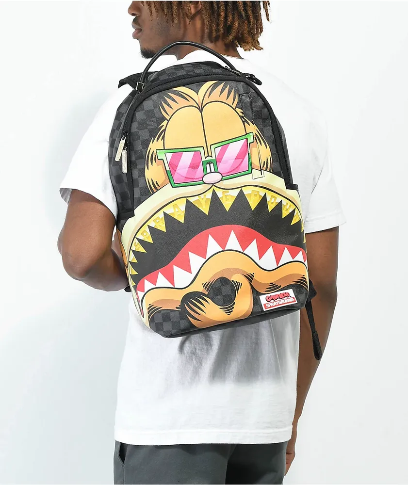 Sprayground x Garfield Mouth Black Checkered Backpack | Mall of America®