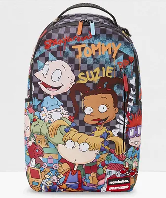 Sprayground x Nickelodeon 90's Characters Chilling Orange Backpack ...