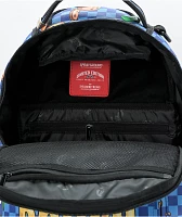 Sprayground x Sesame Street Cookie Monster Bubble Blue Leather Backpack ...