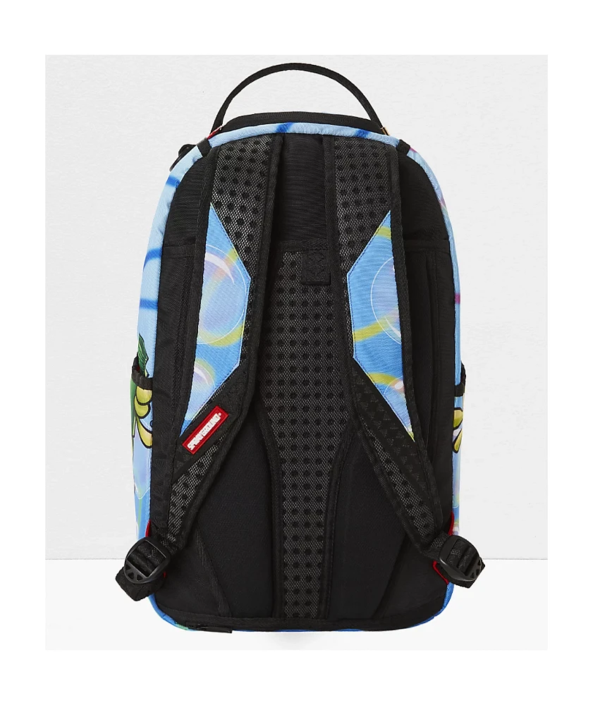 Sprayground x SpongeBob SquarePants Shark Shape Sponge Blue & Yellow ...