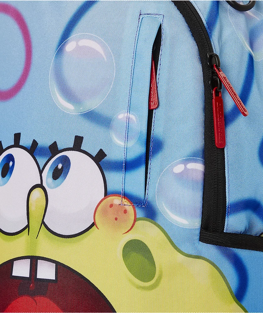 Sprayground x SpongeBob SquarePants Shark Shape Sponge Blue & Yellow ...