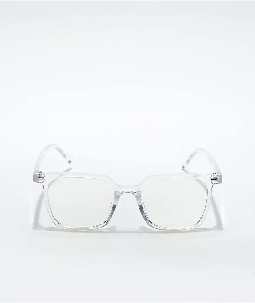 Eyeking Square Frame Clear Blue Light Glasses | Mall of America®