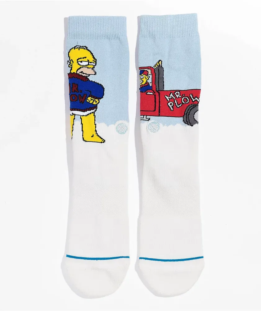 Stance x The Simpsons Mr. Plow Teal Crew Socks | Mall of America®