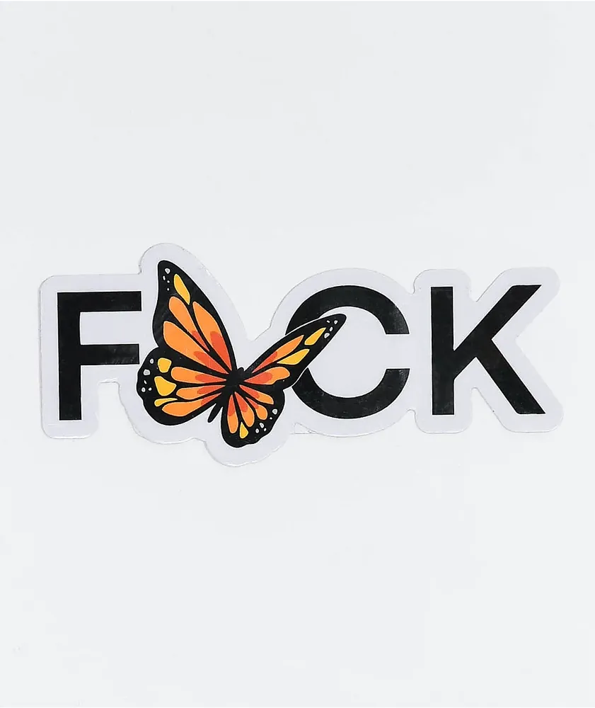 Stickie Bandits F*ck Butterfly Sticker | Hamilton Place