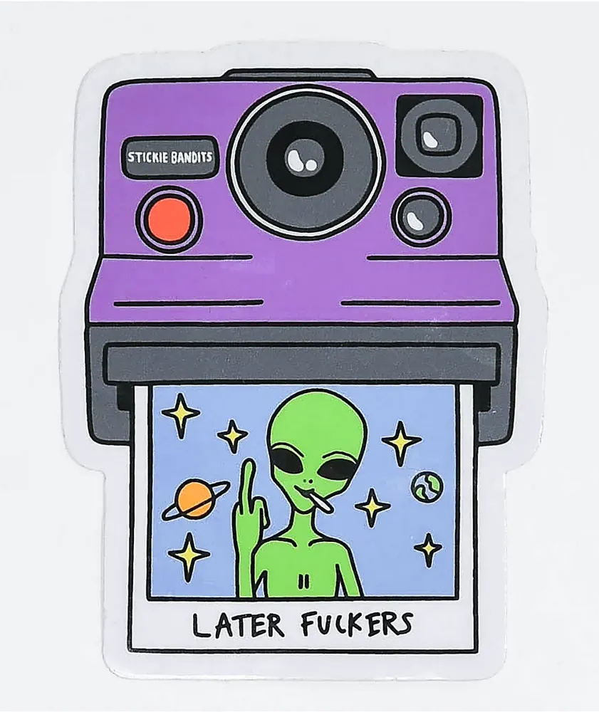 Stickie Bandits Later Polaroid Sticker at Hamilton Place in Chattanooga, TN