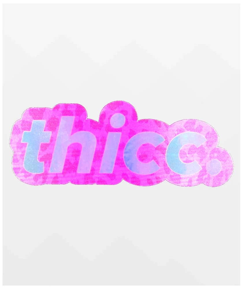Stickie Bandits Thicc Leopard Pink Sticker | Hamilton Place